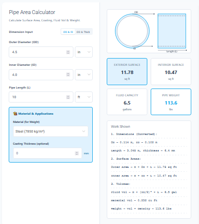 Reverse Area Calculator - Free A-Z Online Calculators