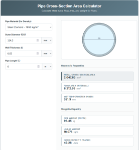 Wire Cross-Section Area Calculator - Free A-Z Online Calculators